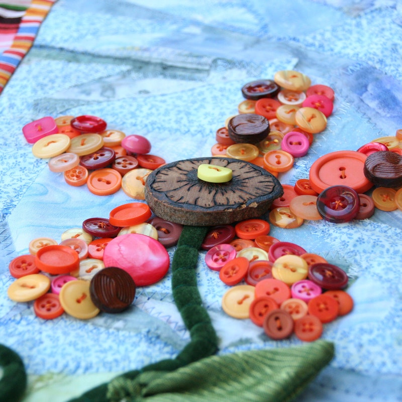 Button Collage - Etsy