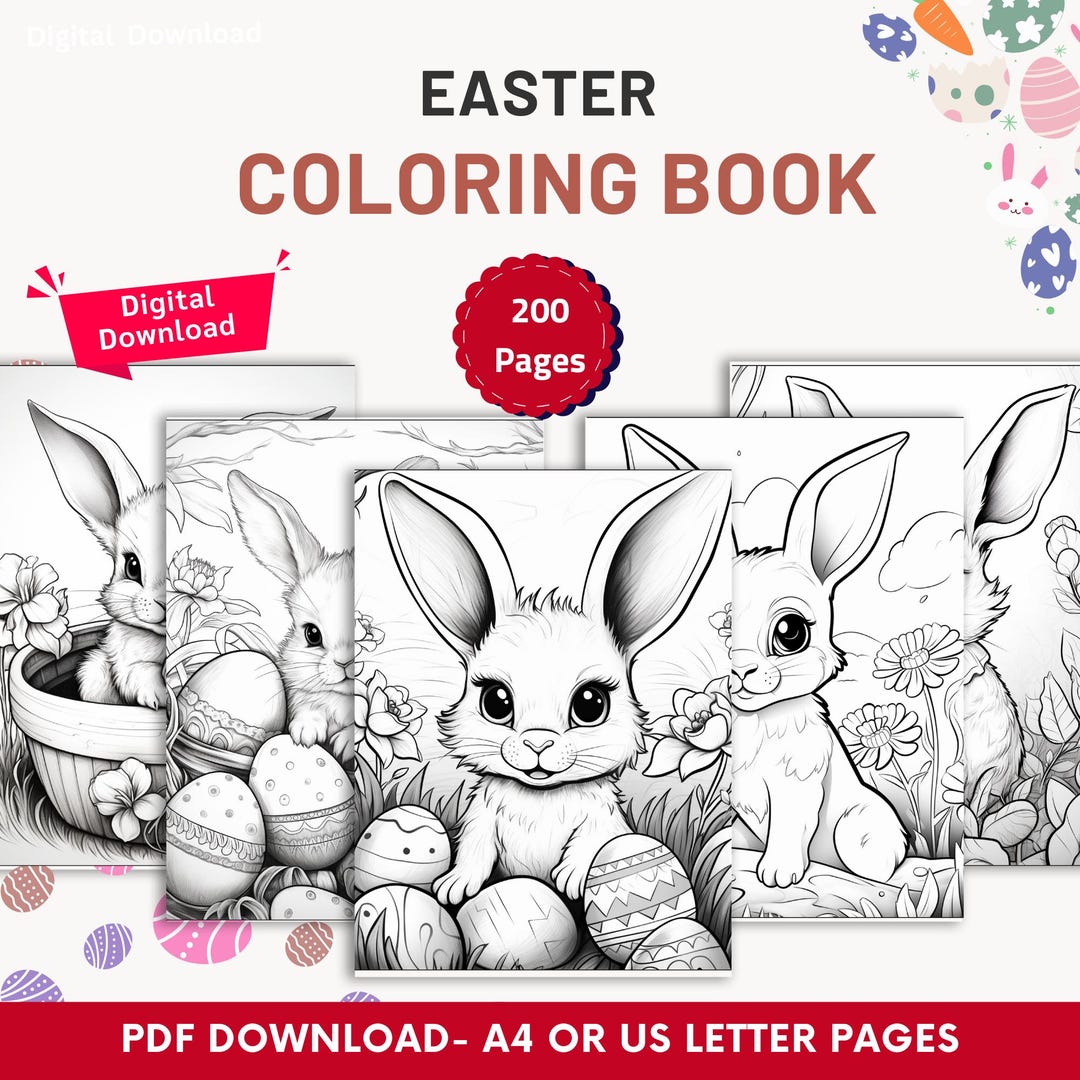 Easter Busy Book Printable - Easter Activity Book for Kids - Easter ...