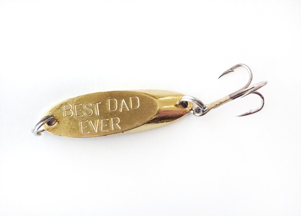 Christmas Gift Dad Best Dad Ever Fishing Lure Father of the | Etsy