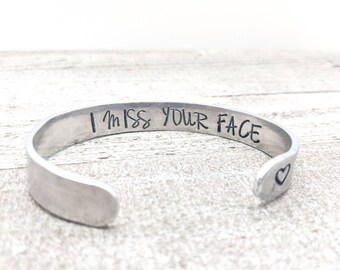 I Miss You Bracelet - Etsy
