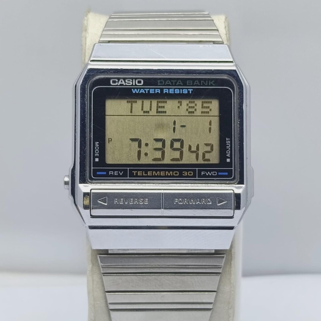 Casio DB-310 Module 871 Data Bank Digital Vintage Men’s Watch - Etsy