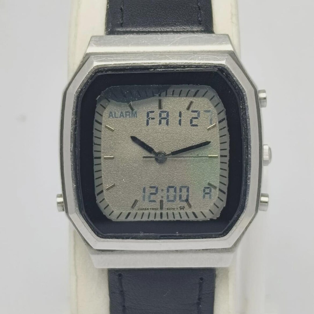 Seiko ALBA Y950-5060 Ana Digi Alarm Chronograph Vintage Men’s Watch - Etsy