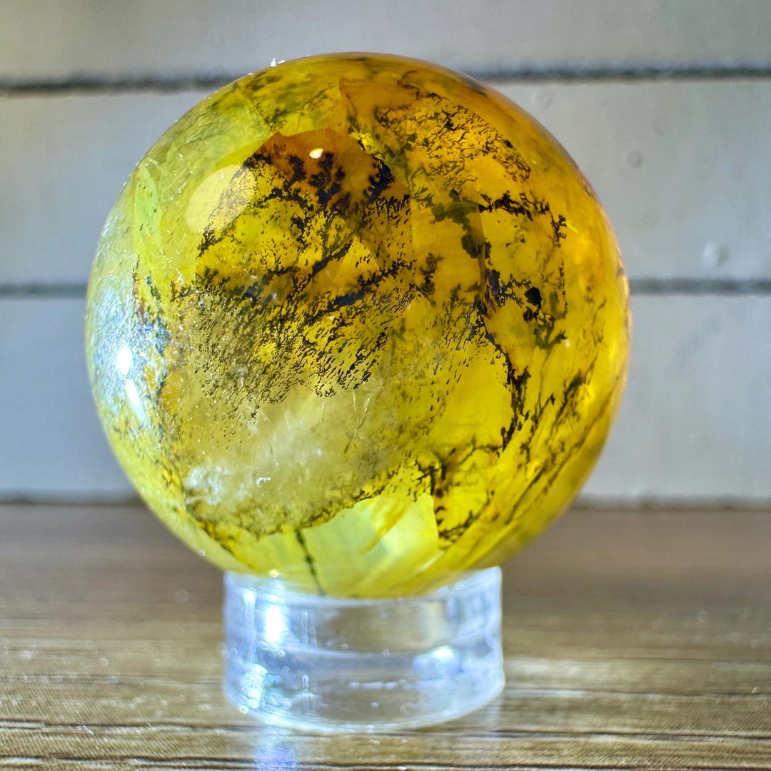 Dendritic Quartz Sphere - Madagascar - Etsy
