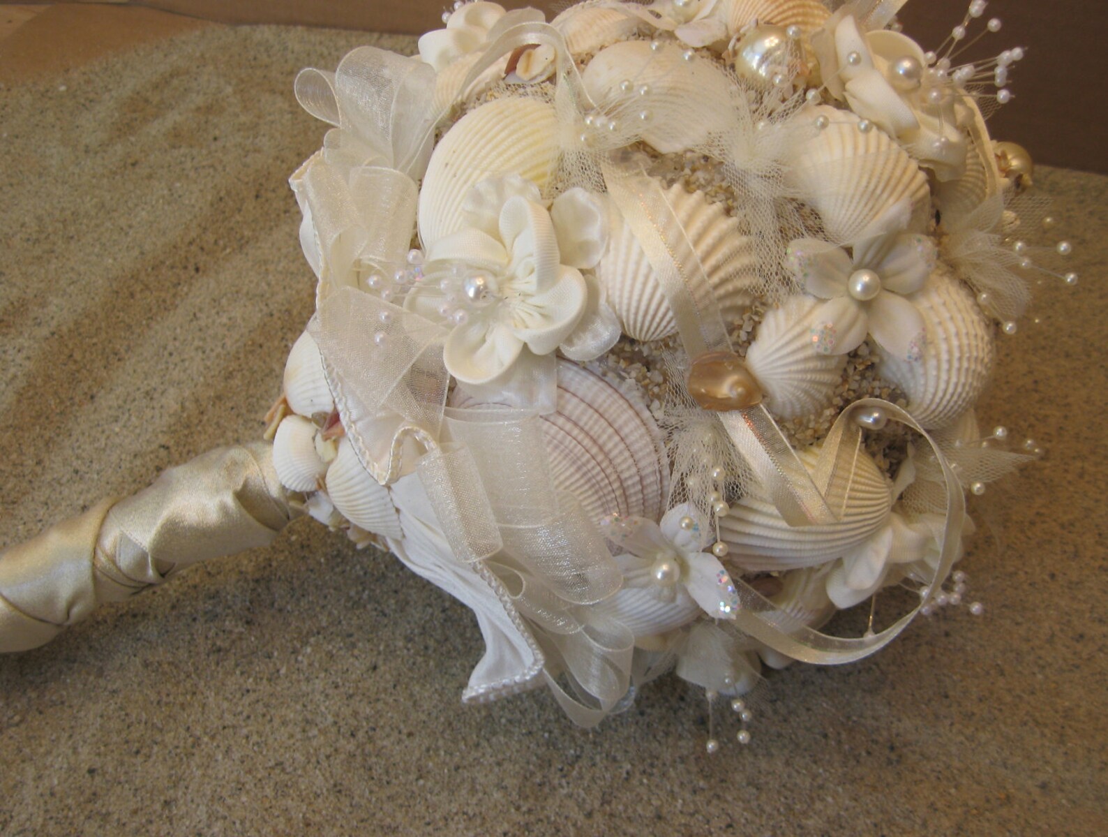 WEDDING BOUQUET Seashell Bouquet Beach Wedding - Etsy