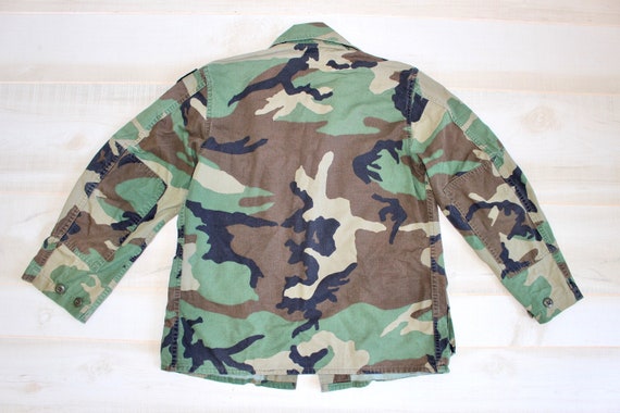 Vintage Army Jacket, Camo Print, Camouflage, Chore Co… - Gem
