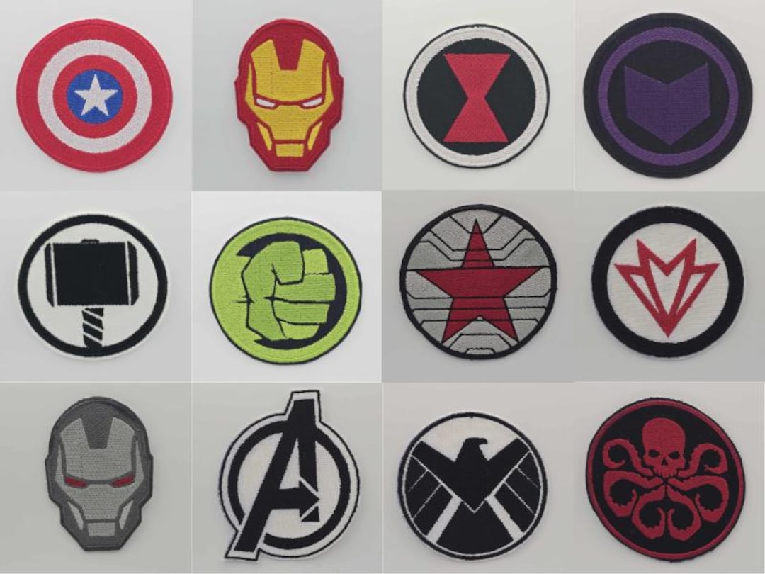 Marvel Patches - Etsy