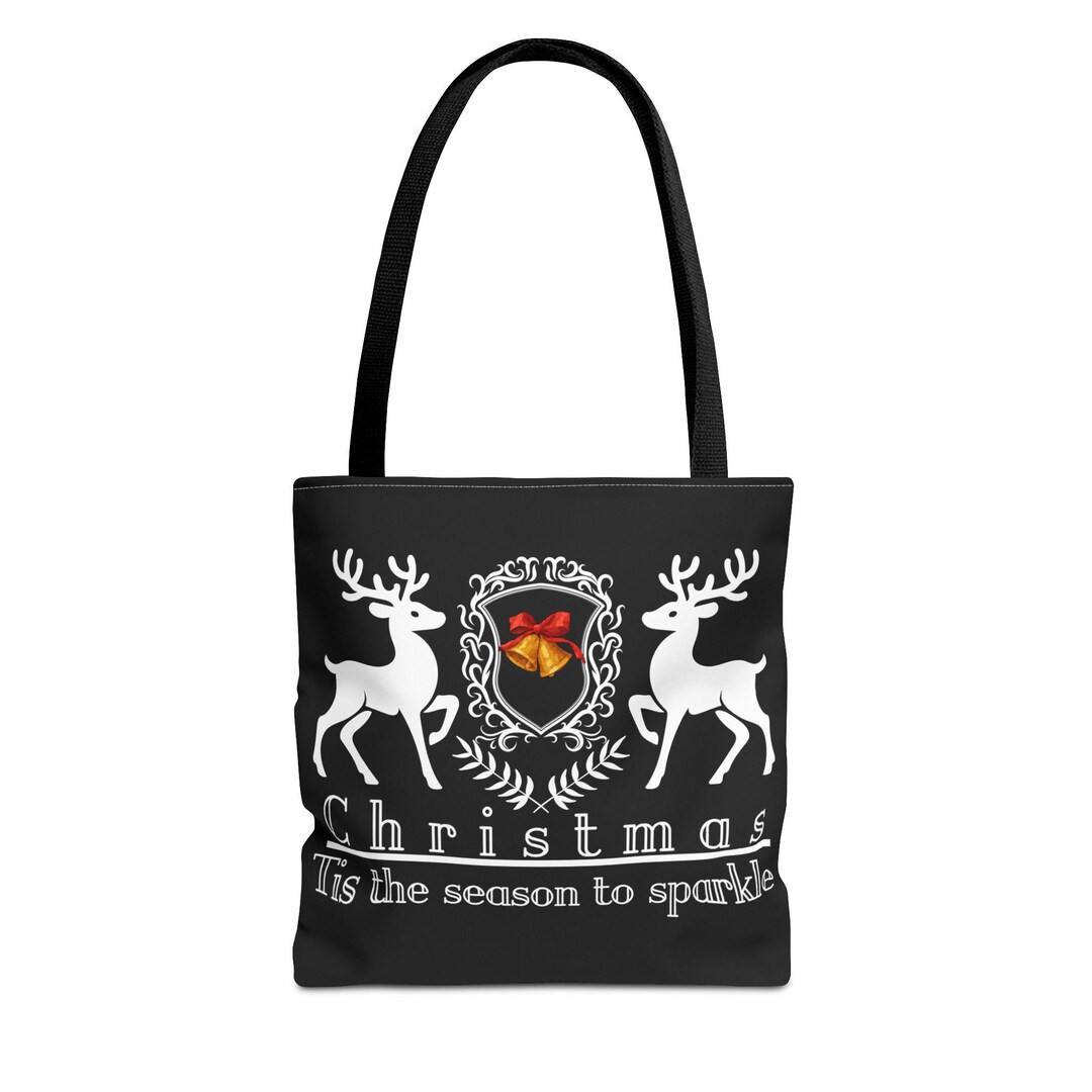Reindeer Crest Tote Bag | Coat of Arms - Etsy