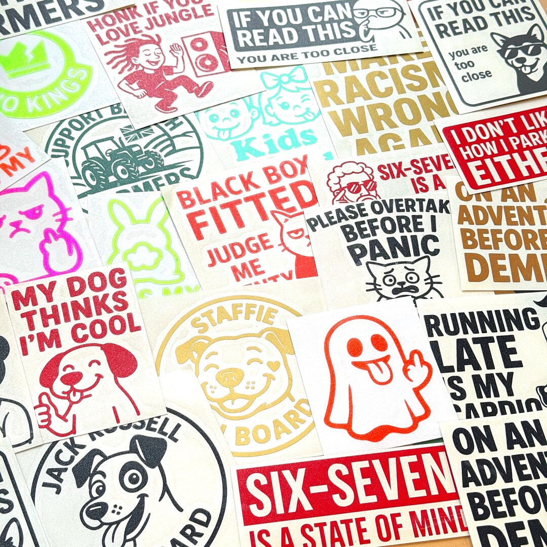 Mystery Ai-generated Vinyl Sticker - You Describe It, I Create It! - Etsy