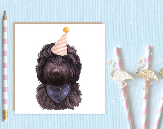 Cockapoo Birthday Card Cockapoo Card Cockapoo Birthday Gift Card for ...