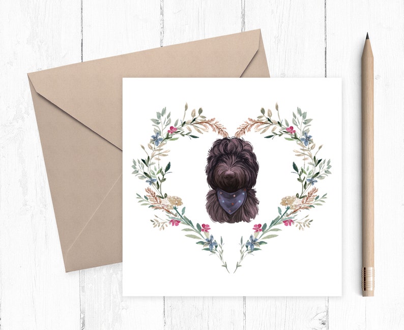 Cockapoo Card - Etsy UK