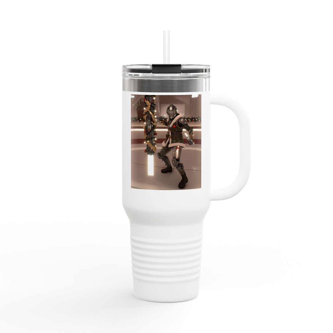 Barry the Beat Saber Bot Gamer 40oz Travel Mug - Etsy