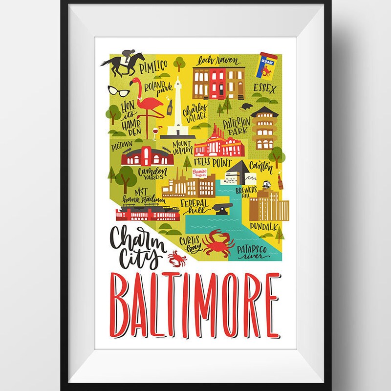 Baltimore Art - Etsy