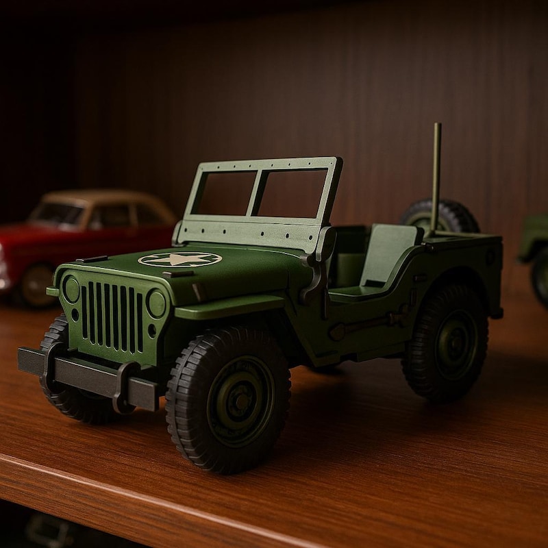 Laser Cut Military Truck - Etsy UK