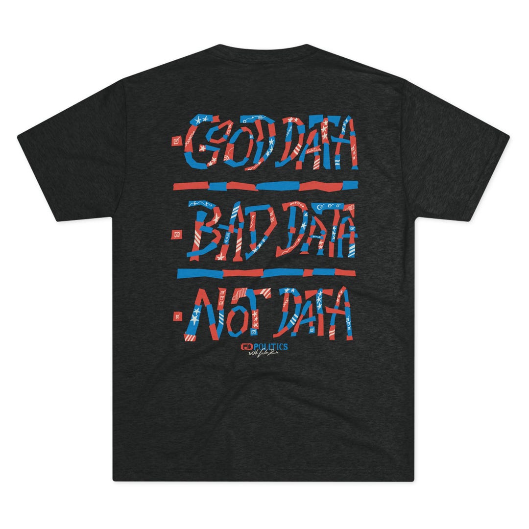 Good Data / Bad Data / Not Data TEE (dark) - Etsy