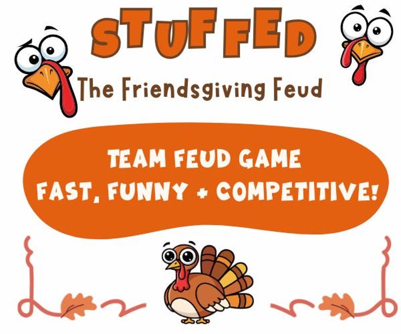 Funny Thanksgiving Games | Truth or Turkey, Stuffed Feud, Pass the Pie ...