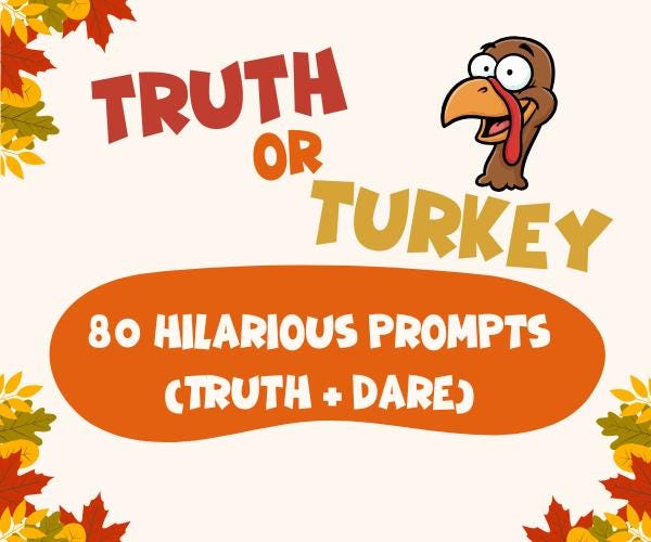 Funny Thanksgiving Games | Truth or Turkey, Stuffed Feud, Pass the Pie ...