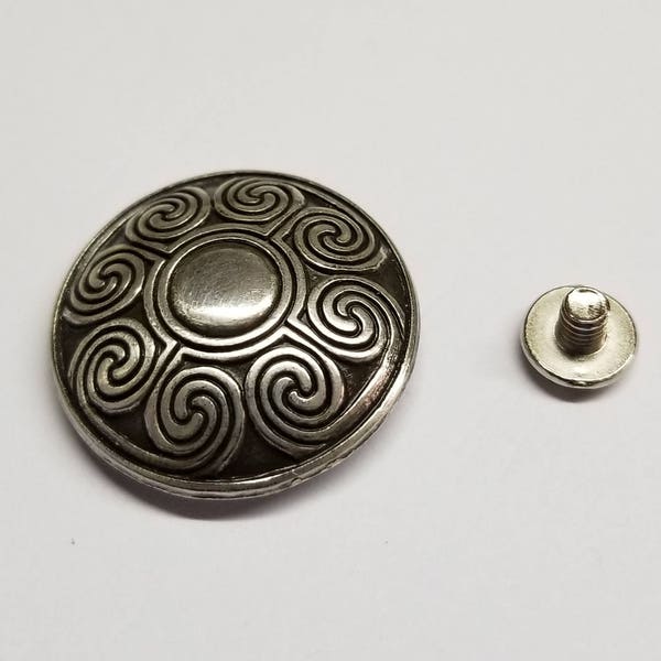 Conchos Screw Back - Etsy