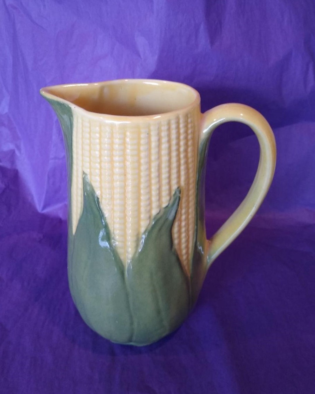 Ear of Corn Shawnee Pottery Pitcher 1950s Shawnee Pottery - Etsy UK