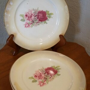 St Louis Owen Minerva Dessert Plates Gold Medal Owen Minerva Plates ...