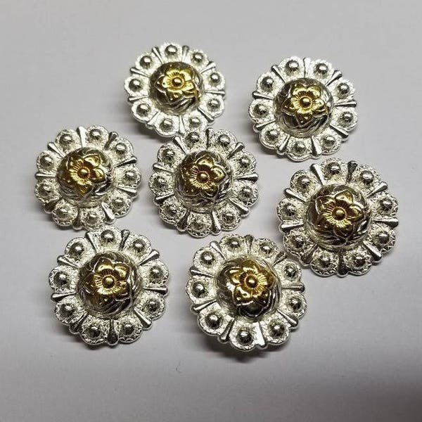 Rivet Conchos - Etsy
