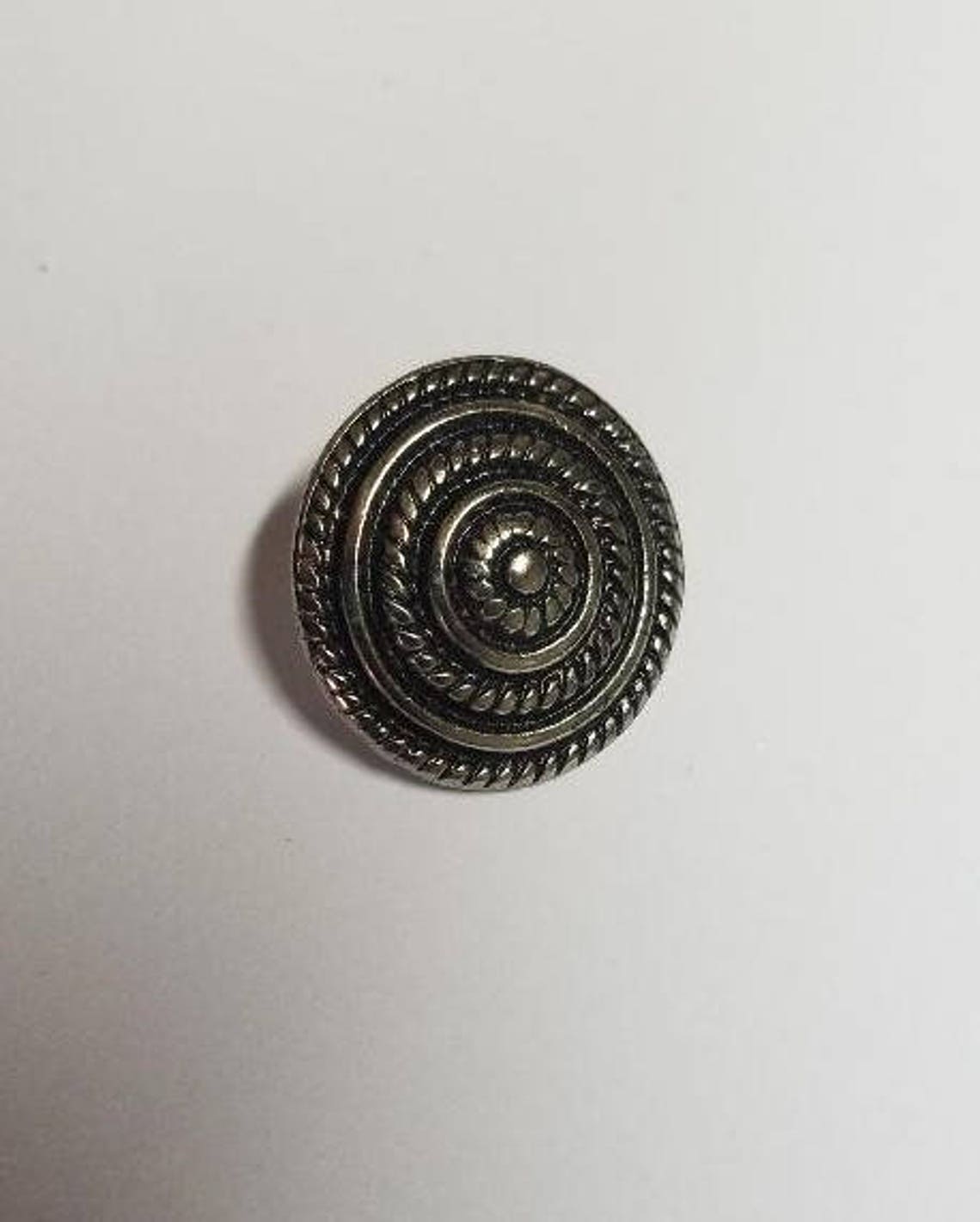 Round SilverTone Rivet back Conchos Concho Rope Concho | Etsy