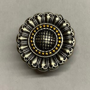 Decorative Sunflower Screw Back Concho Round Concho Conchos - Etsy