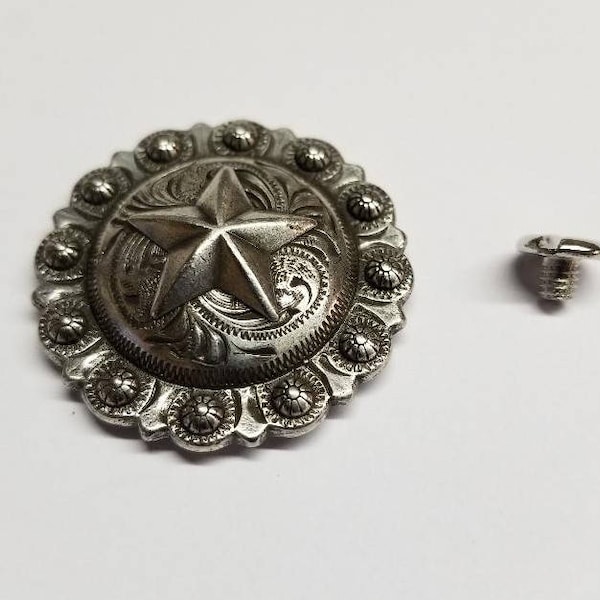 Star Conchos - Etsy