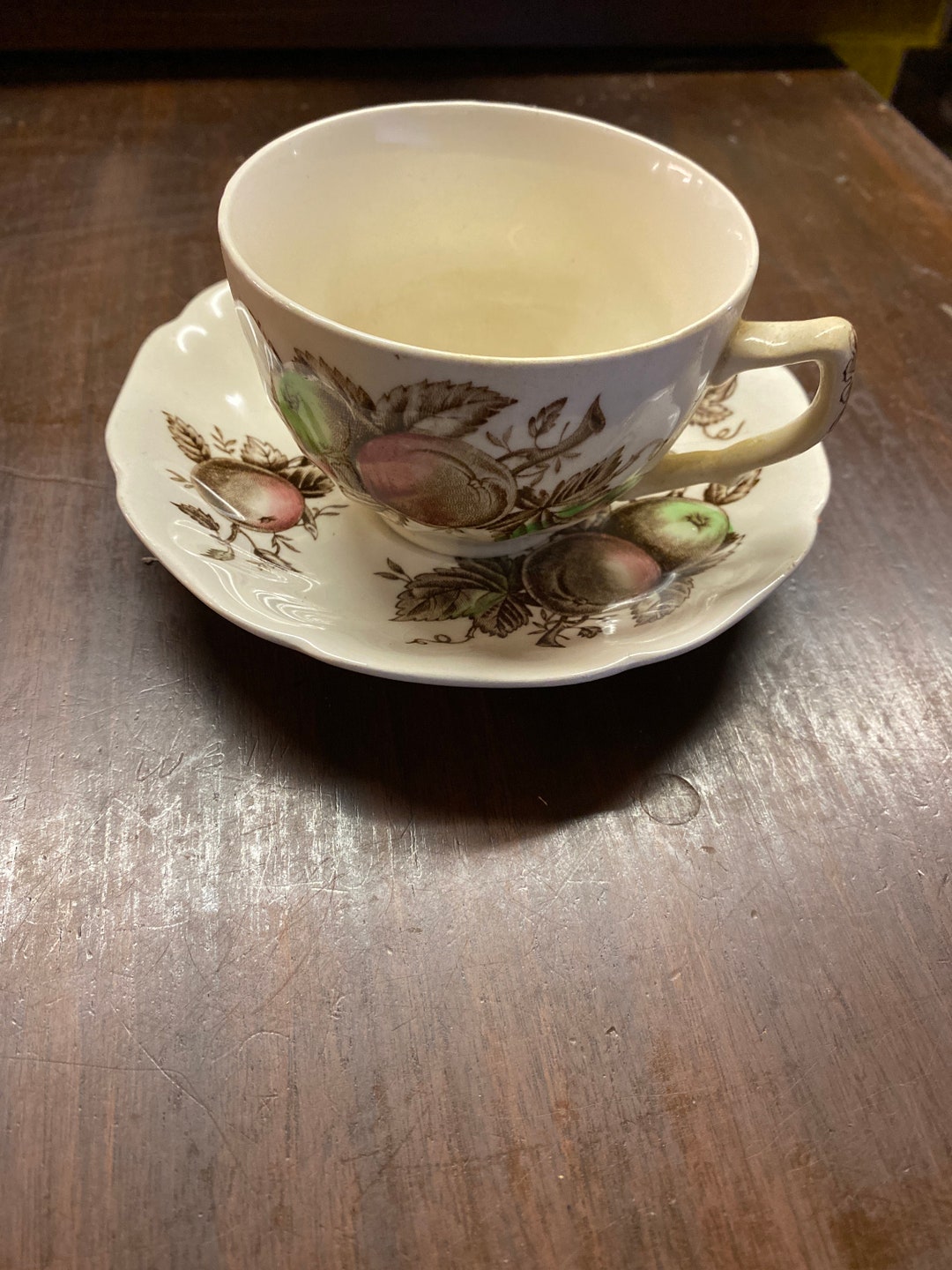 Johnson Brothers Cup and Saucer Set - Etsy