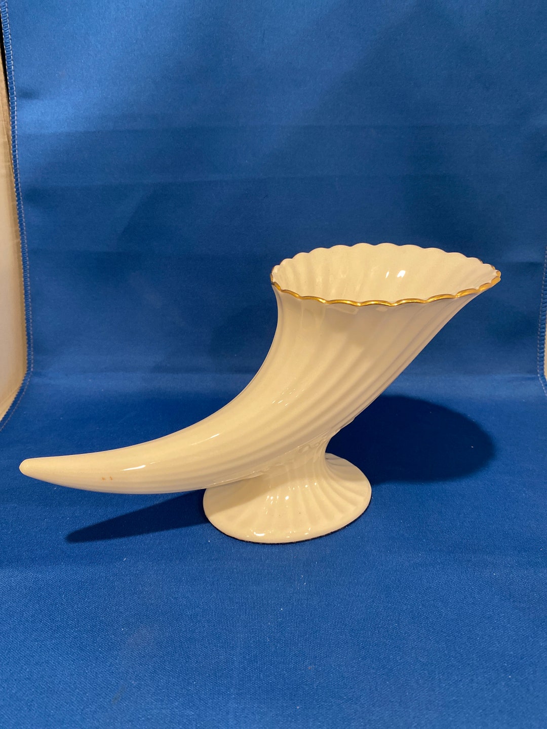 Lenox Cornucopia - Lenox Horn of Plenty - Lenox Vase - Lenox Bountiful ...