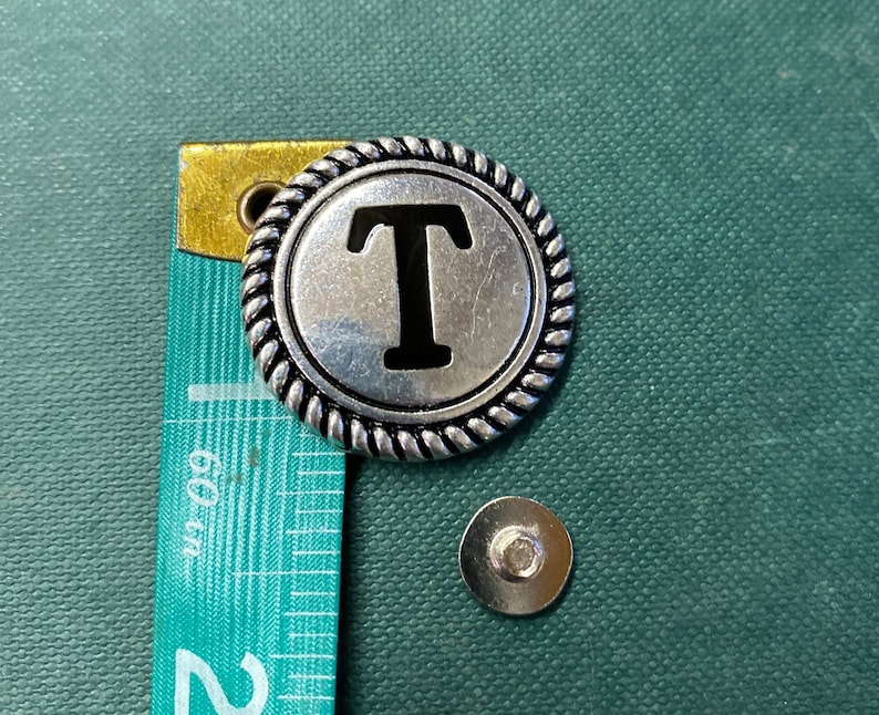 Alphabet Concho Letter Concho Letter Screwback Concho - Etsy