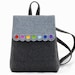 Felt Backpack Vegan Backpack Colorful Handmade Felted - Etsy