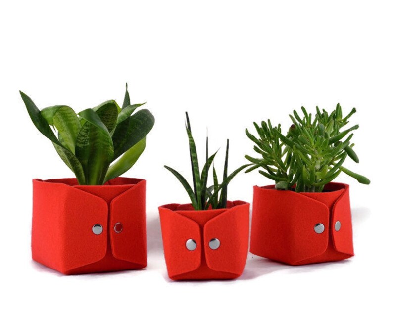 Pot Cover Set of Pot Covers Flower Pot Succulent Planter - Etsy