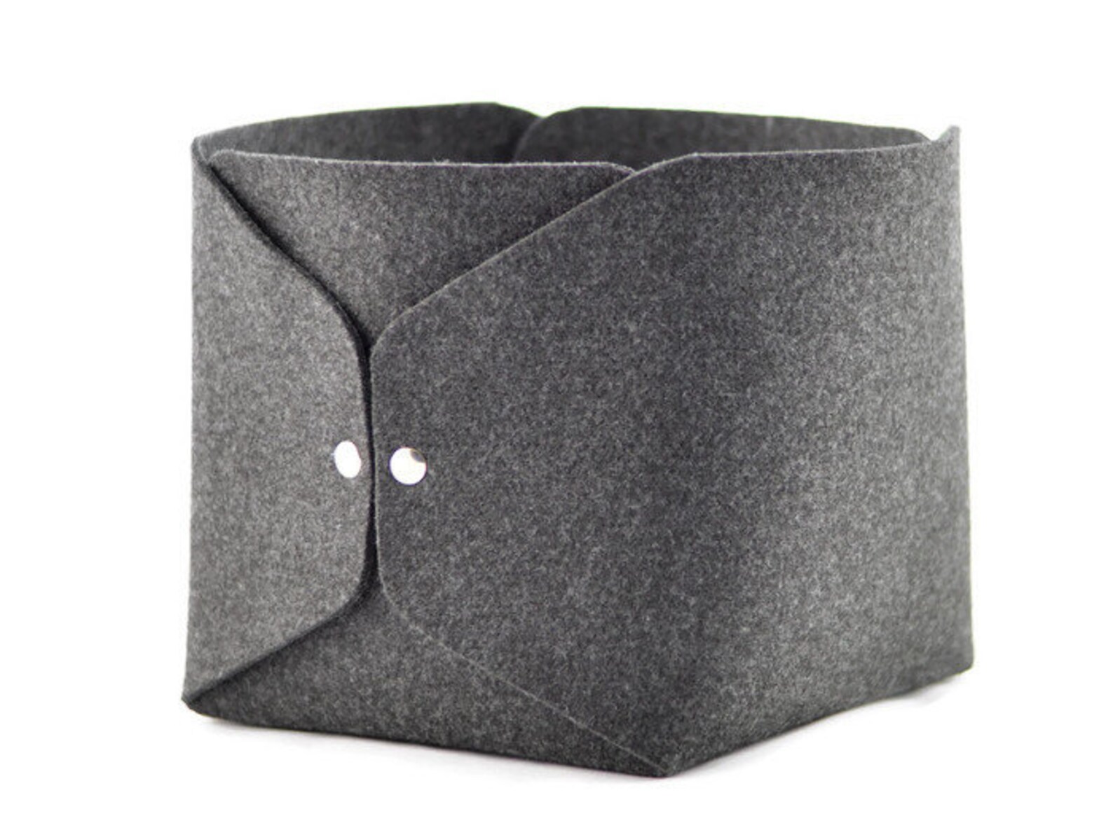 Felt Basket Storage Box Felt Storage Bin Scandinavian - Etsy