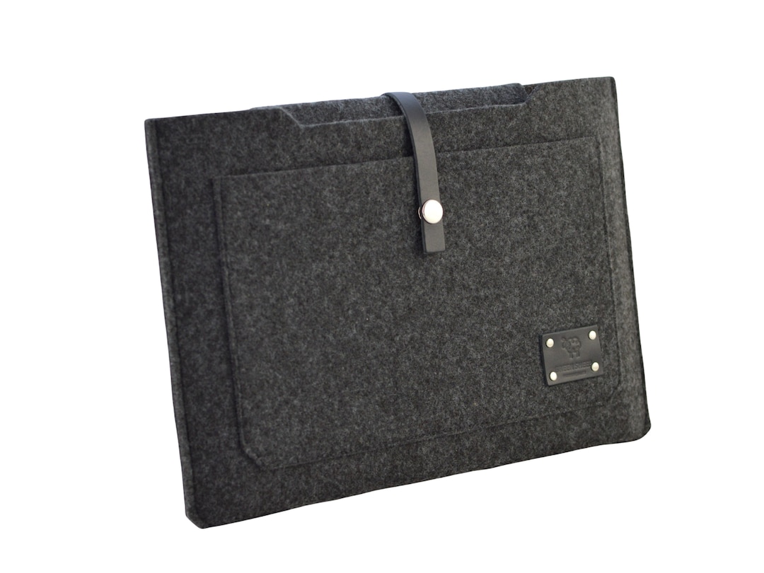 Felt Laptop Sleeve, Custom Wool Notebook Sleeve, MacBook Cute Laptop ...