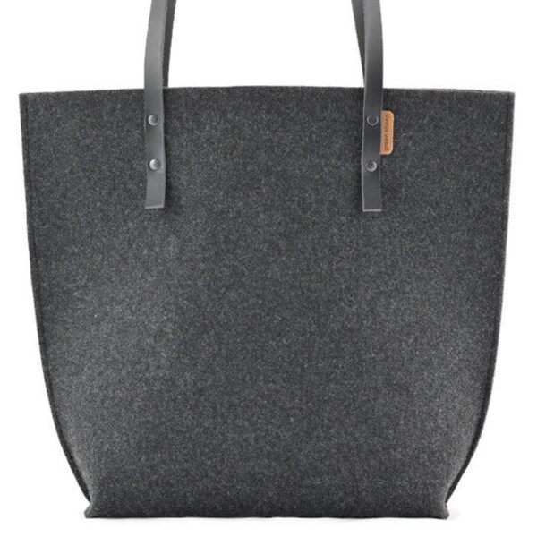 Felt Tote Bag - Etsy