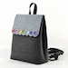 Felt Backpack, Vegan Backpack, Colorful Handmade Felted Rucksack ...