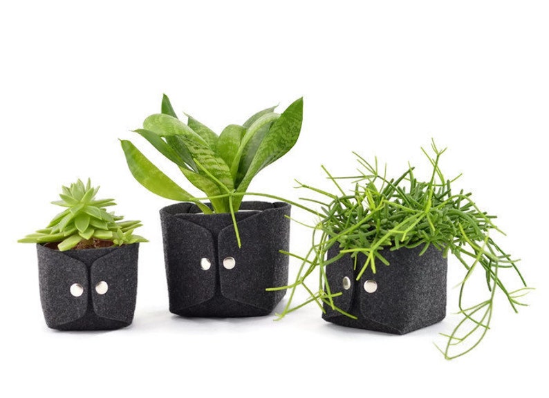 Pot Cover Set of Pot Covers Flower Pot Succulent Planter - Etsy