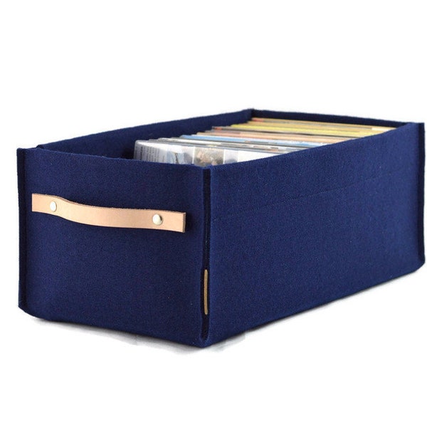 Leather Storage Box - Etsy