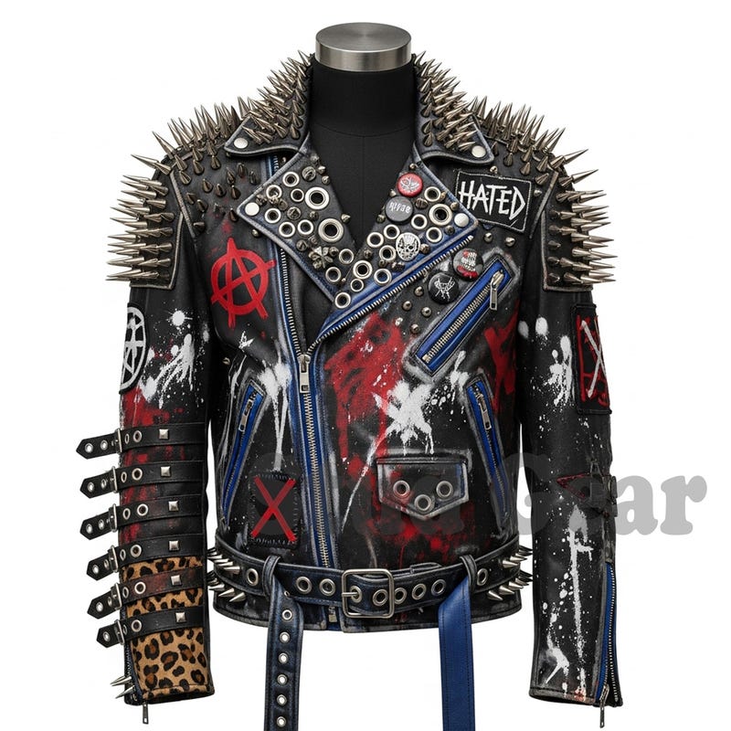 Punk Rock Jacket - Etsy