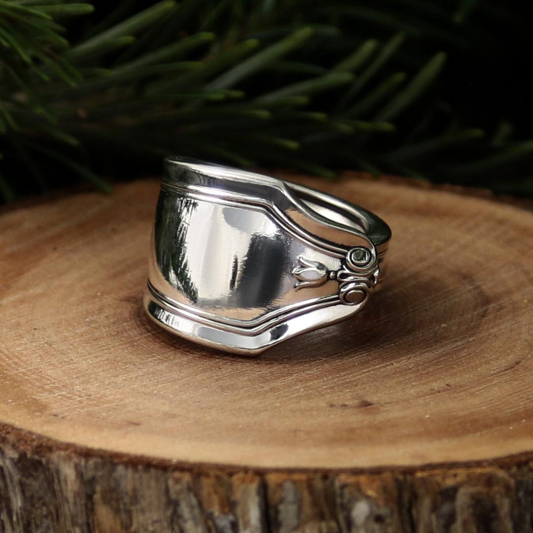 Whittier Spoon Ring - Oneida Wm A Rogers Rockford Waldorf Emerson ...
