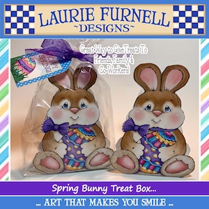 Spring Bunny Treat Box Easter Bunny Treat Box Easter Bunny Printable ...
