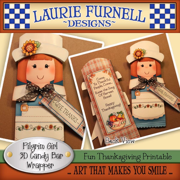 Pilgrim Girl Art - Etsy