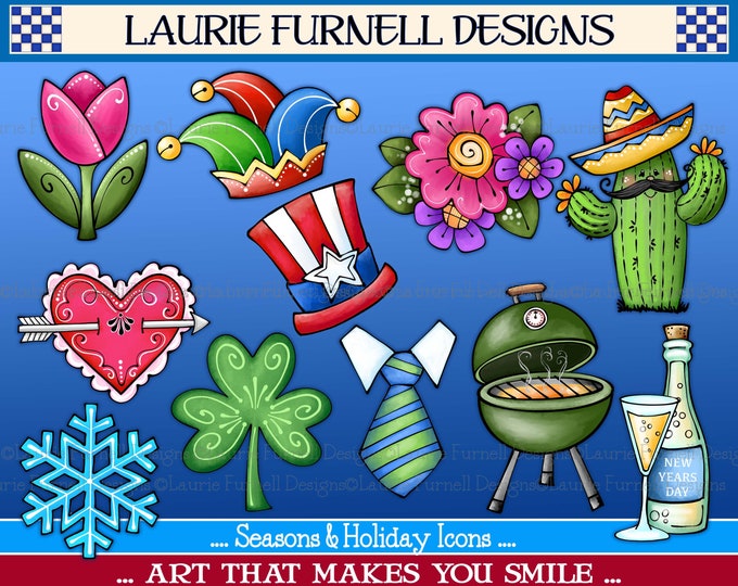 Calendar Creator, DIY Calendar, Seasons Clipart, Calendar Printable ...