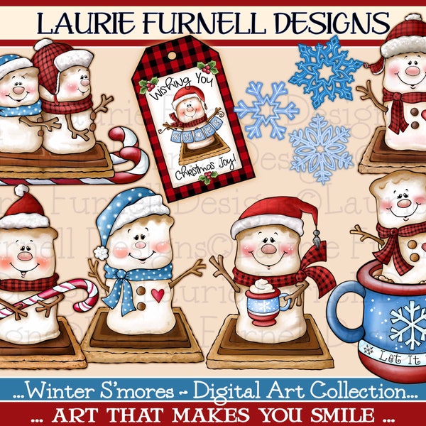 S'mores Clip Art - Etsy