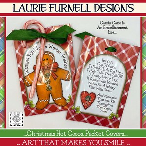 Cocoa Packet Cover, Hot Chocolate Packet Printable, Snowman Cocoa ...