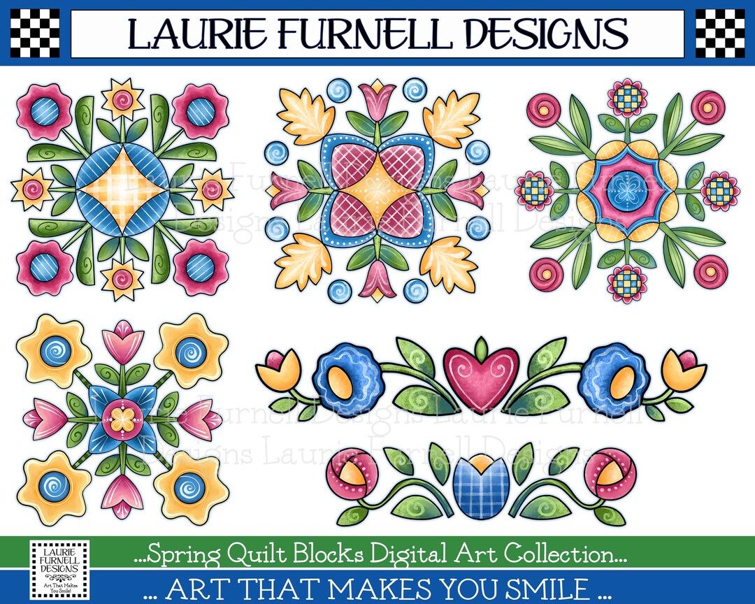 Quilt Block Clip Art, Quilting Art, Quilt Block Print, Quilt Block PNG ...