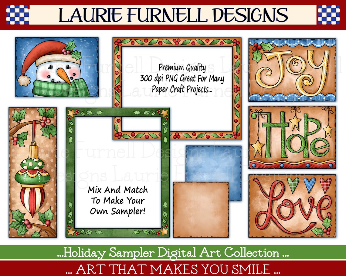 Holiday Clip Art, Christmas Clip Art, Holiday Planner Stickers, Santa ...