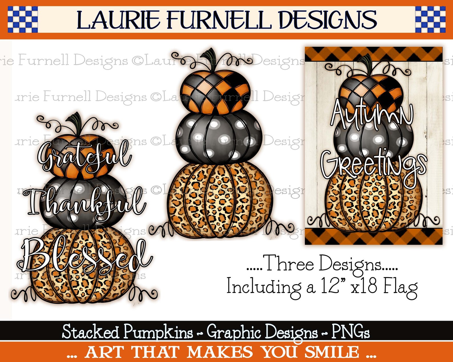 Fall Greetings PNG Fall Leopard Print PNG Fall Flag Png - Etsy