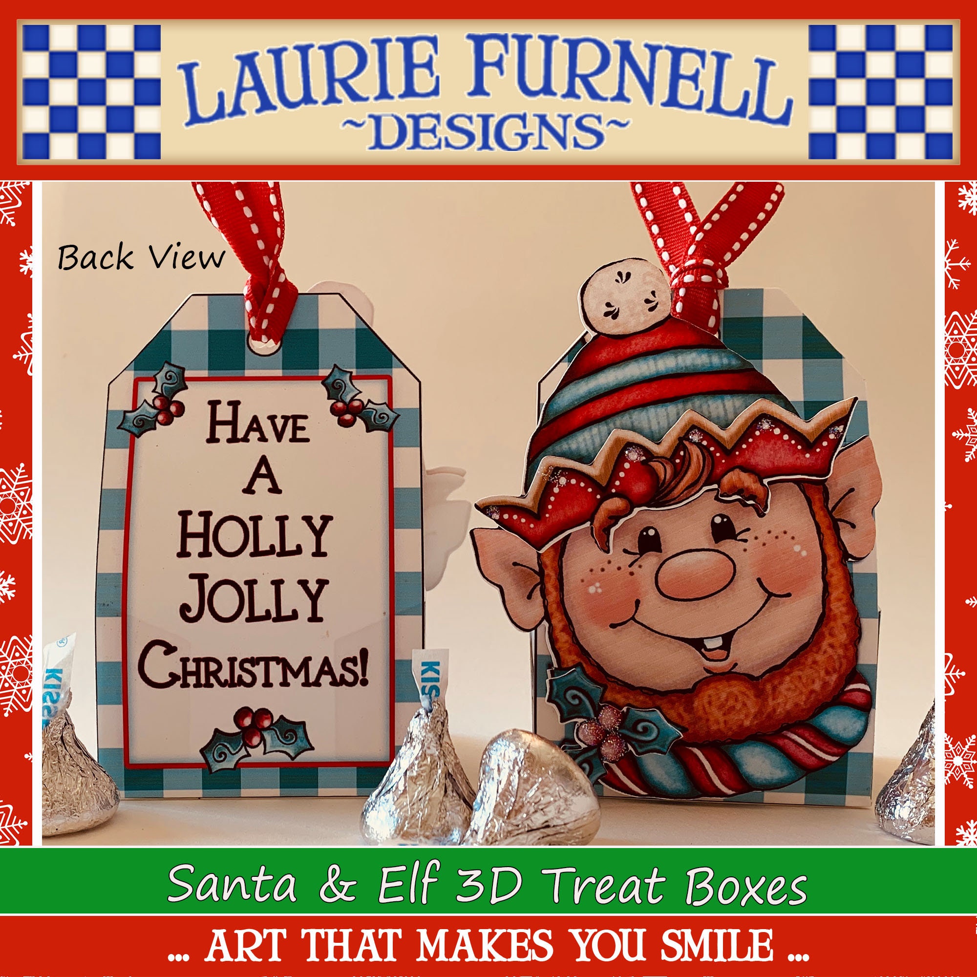 Santa Treat Boxes Elf Treat Boxes Christmas Treat Boxes | Etsy