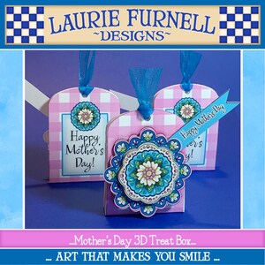 Mother's Day Treat Box Printable/mother's Day Gift/ Printable Treat Box ...